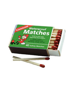 Waterproof Matches (Pack of 40) – EarthquakeKit.ca